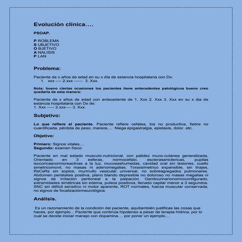 Redaccion de notas de progreso | PPTX