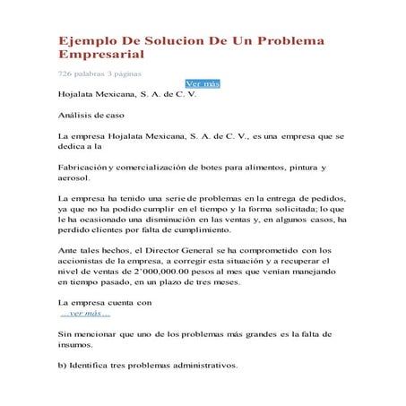 Formular Un Problema Empresarial Del Mundo Real Account Manager: Rol Y