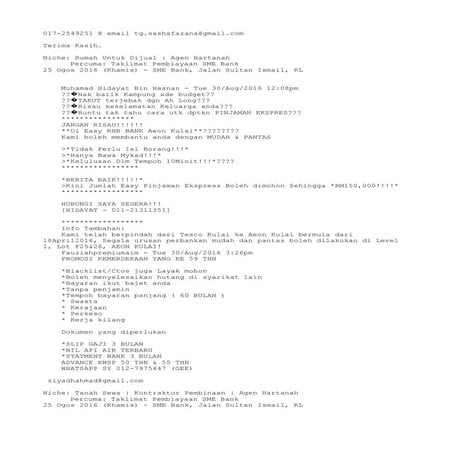 Ejen hartanah niche | TXT