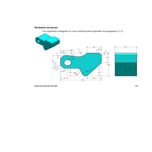 Ejercicio 1 prueba de practicas para certificación de SolidWorks | DOCX