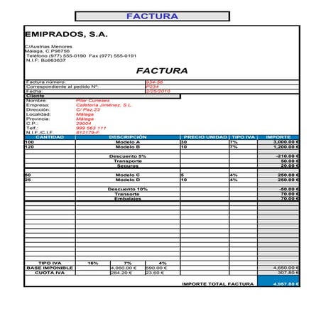 Nota de transporte | PDF