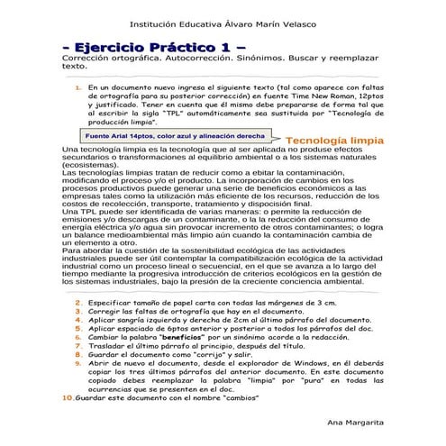 Ejercicio En Word No3 Doc