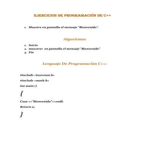Ejercicios de-programacion-lenguaje-c | PDF | Programming Languages | Computing