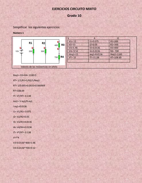 Circuito Mixto | PPT