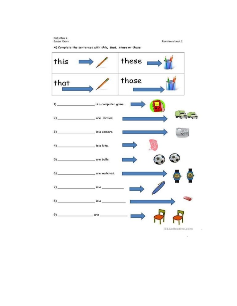 Ejercicios De Ingles