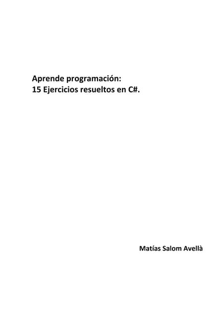 Principales codigos visual basic | PDF