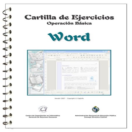 Word ejercicios de tablas No. 1 | DOCX