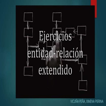 Modelo entidad Relación Extendido | PPTX