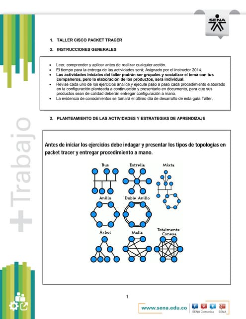 Tabla de máscaras de red | DOCX