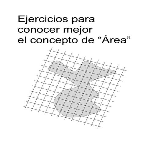 Ejercicios para conocer concepto de área | PDF
