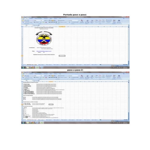 Ejercicios paso a paso | DOCX