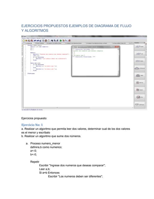 Algoritmos ejercicio 2 | DOCX