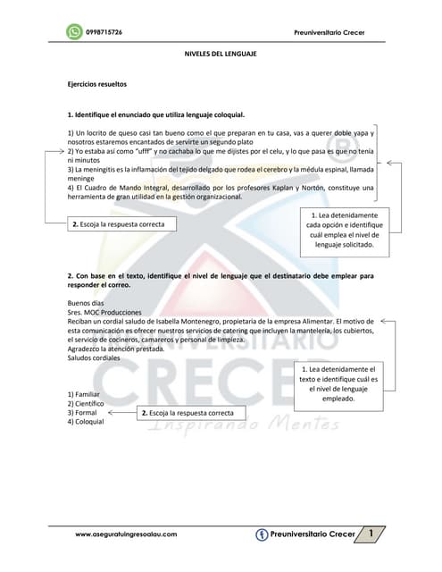 5° Ejercicios de etimología griega | PDF