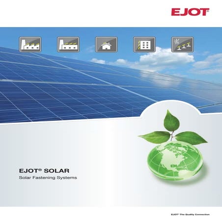 EJOT Solar Brochure | PDF