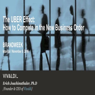 The UBER Effect: How to Compete in the New Business Order | PPTX