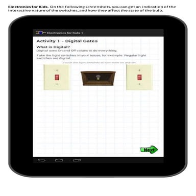 Electronics for Kids - Lesson 1 - Illustrations | DOCX