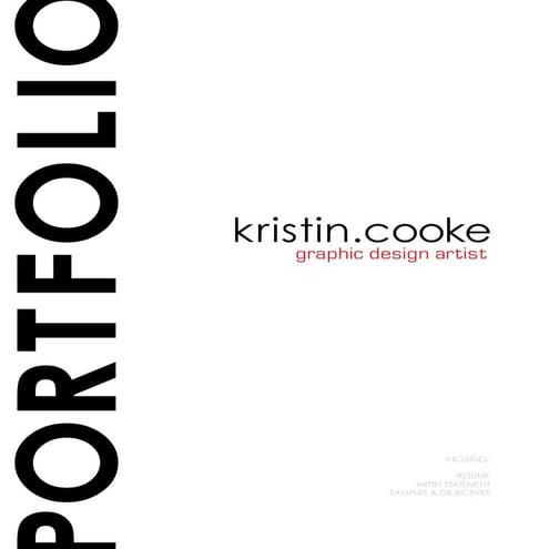 Kristin Cooke Portfolio | PDF