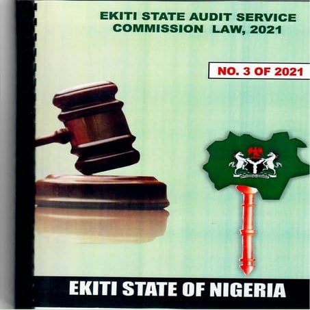 Ekiti State Audit Service Commission Law, 2021 | PDF