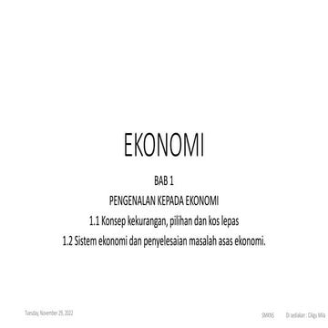 Ekonomi 1 1 Pptx