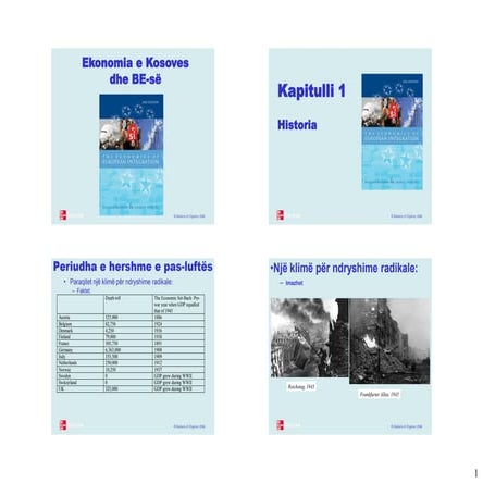Ekonomia e kosoves dhe be s kapitulli 1 adriatik hoxha | PDF