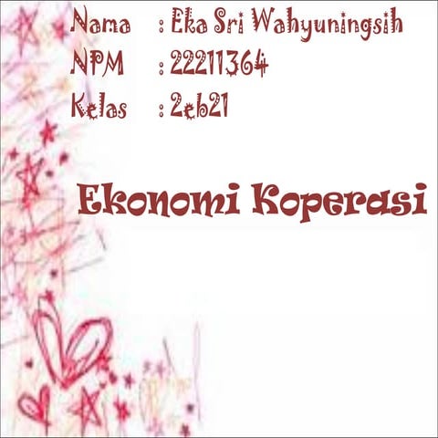 Ekonomi koperasi | PPT