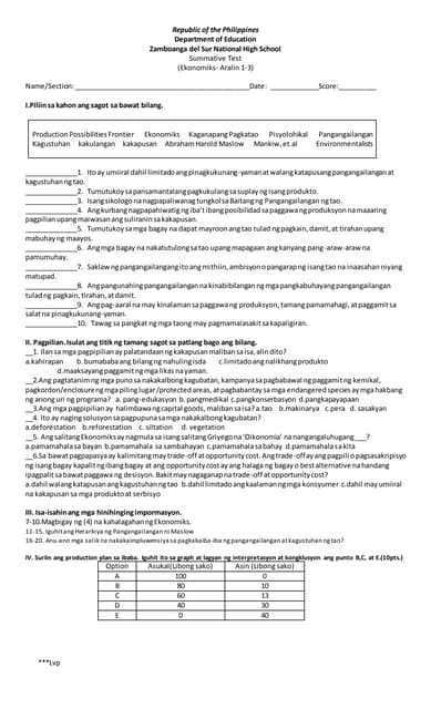Esp 2 activity sheet q4 w1 | DOCX