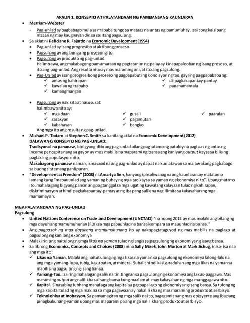 Filipino Gramatika (Module 2 Aralin 2.1-2.5) | PDF