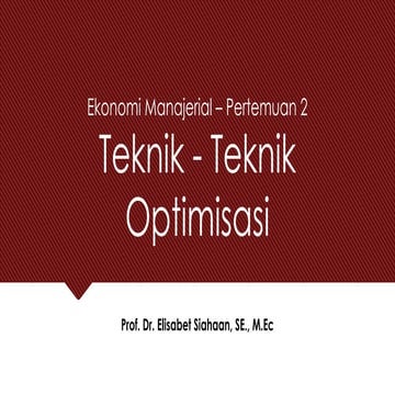 Ekonomi Manajerial – Pertemuan 2.pptxREEGRT | PPTX