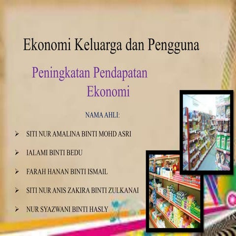 Ekonomi presentation | PPTX