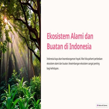 Ekosistem-Alami-dan-Buatan-di-Indonesia.pptx
