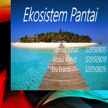 Ekosistem pantai.docx