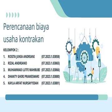 EKONOMI TEKNIK KELOMPOK FINALL PRESENTASI | PPTX