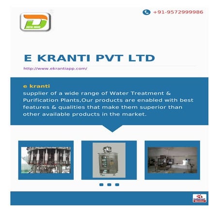 E Kranti PVT LTD | PDF