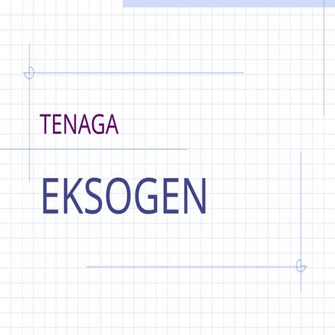 Materi Geografi Kelas x Tenaga Eksogen.pptx