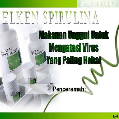 Elken Spirulina | PPT