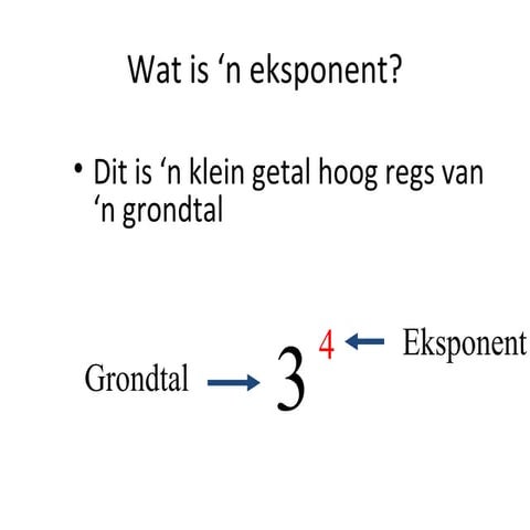 Eksponente graad 7 | PPT