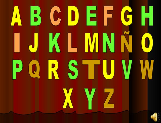 Abecedario power point | PPT