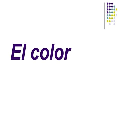 El Color | PPT