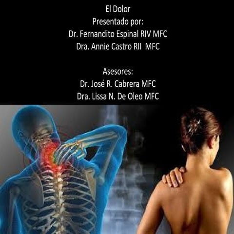 Semiologia del dolor | PPTX