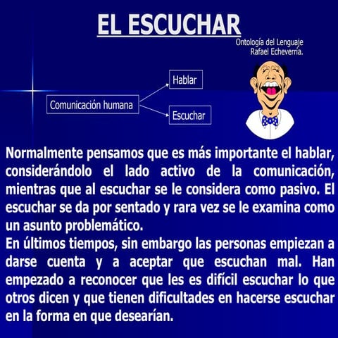 El escuchar | PPT