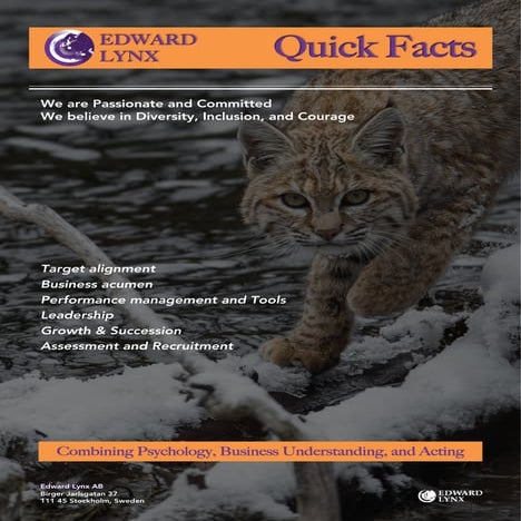 Edward Lynx Quick Facts | PDF