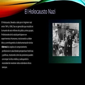 historia del holocausto nazi y todo su contenido | PPTX