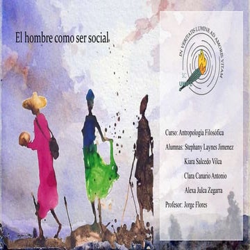 el hombre como ser social | PPTX