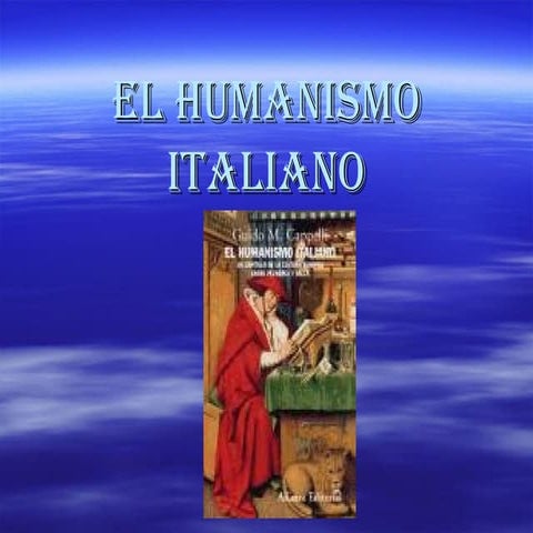El Humanismo Italiano | PPT