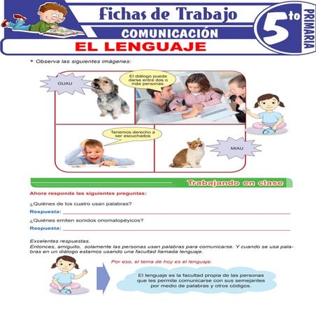 Práctica De Vocabulario De Quinto Grado Banco De Palabras 5to Grado