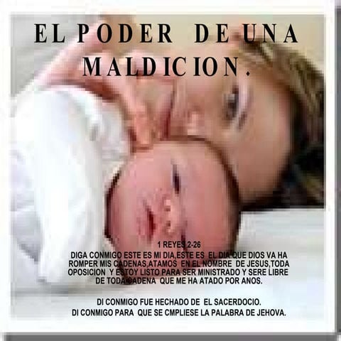 Oración para romper maldiciones impuestas | PDF