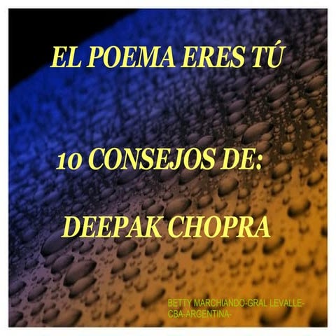 EL POEMA ERES TÚ | PPS