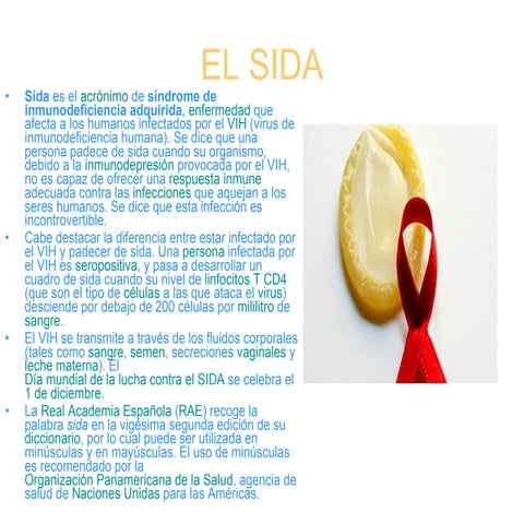 EL SIDA: Definicion y mas | PPTX