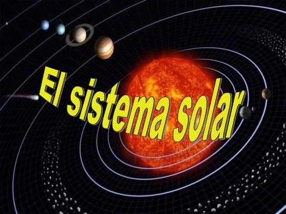 El sistema solar | PDF
