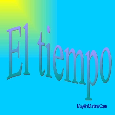 El Tiempo | PPT